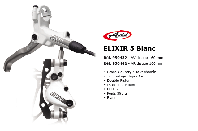 Avid - Elixir 5 Blanc